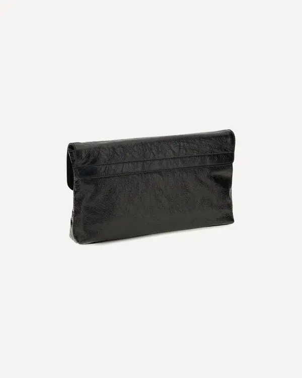Balenciaga Le City Clutch In Lambskin