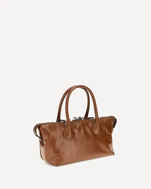 Miu Miu Glossy Leather Handbag