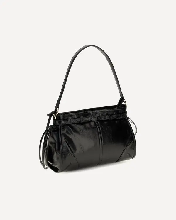 Prada Small Bonnie Handbag In Leather