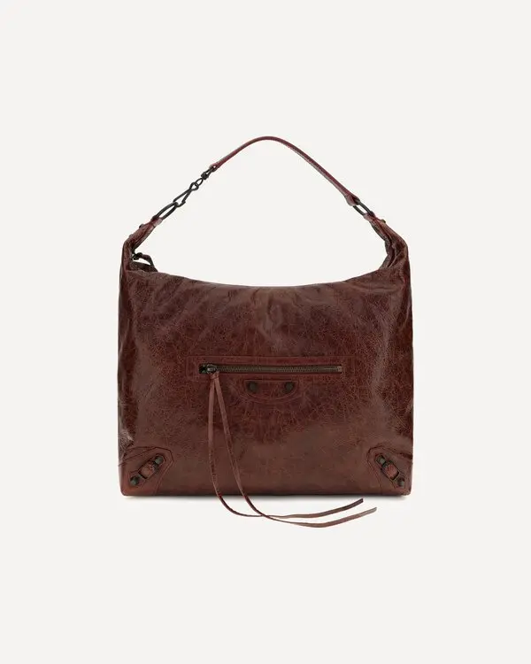 Balenciaga Medium Le City Hobo Shoulder Bag