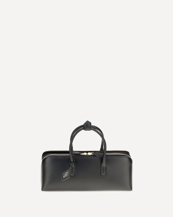 Alaïa Small Delta Nubuck Handbag