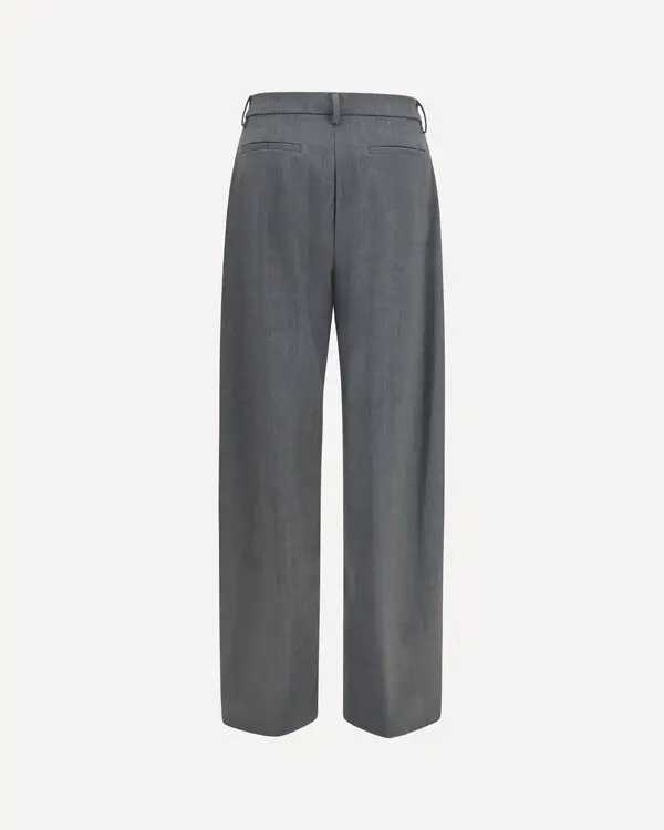 THE LATEST Straight-leg Wool-blend Pants