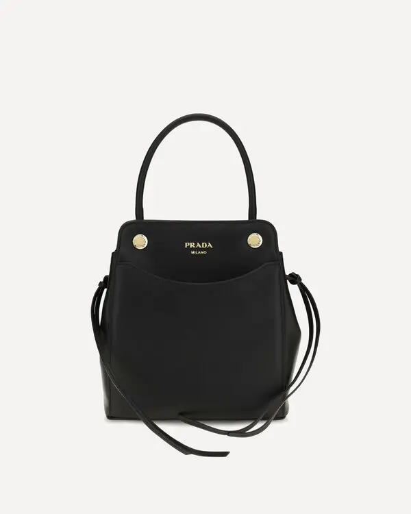 Prada Carry Mini Handbag - Black