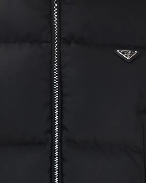 Prada Short Re-nylon Down Jacket