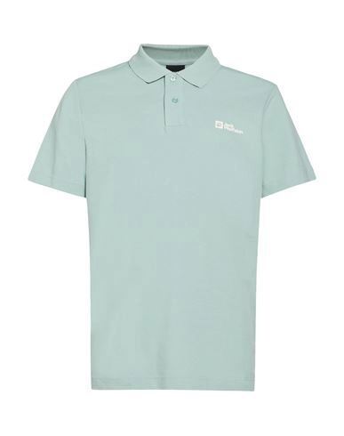JACK WOLFSKIN Polo Shirt Light Size Organic Cotton - Green