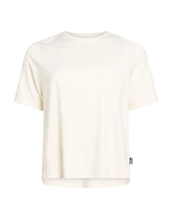 JACK WOLFSKIN T-shirt Ivory Size Polyester, Elastane