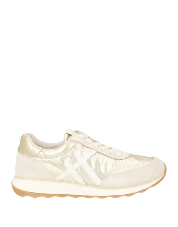 Fitflop Platinum Leather Low-top Sneakers
