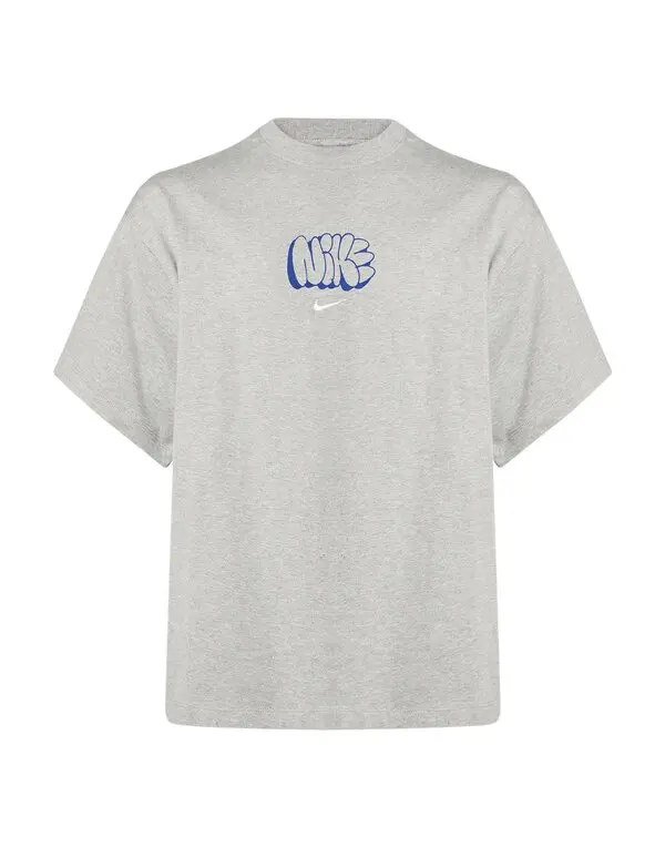 Nike T-shirt Size Cotton - Grey