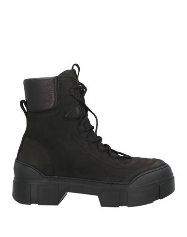VIC MATIE Two-tone Nubuck Lace-up Ankle Boots