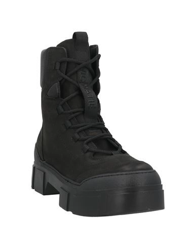 VIC MATIE Two-tone Nubuck Lace-up Ankle Boots