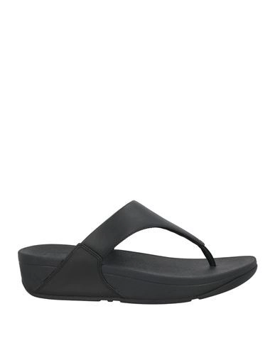 Fitflop Thong Sandal Size Leather - Black