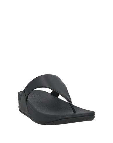Fitflop Leather Wedge Thong Sandals