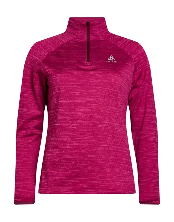 ODLO Performance Multicolored Long Sleeve Half-zip T-shirt