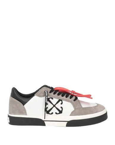 OFF-WHITE™ Off- Sneakers Size Leather, Textile Fibers