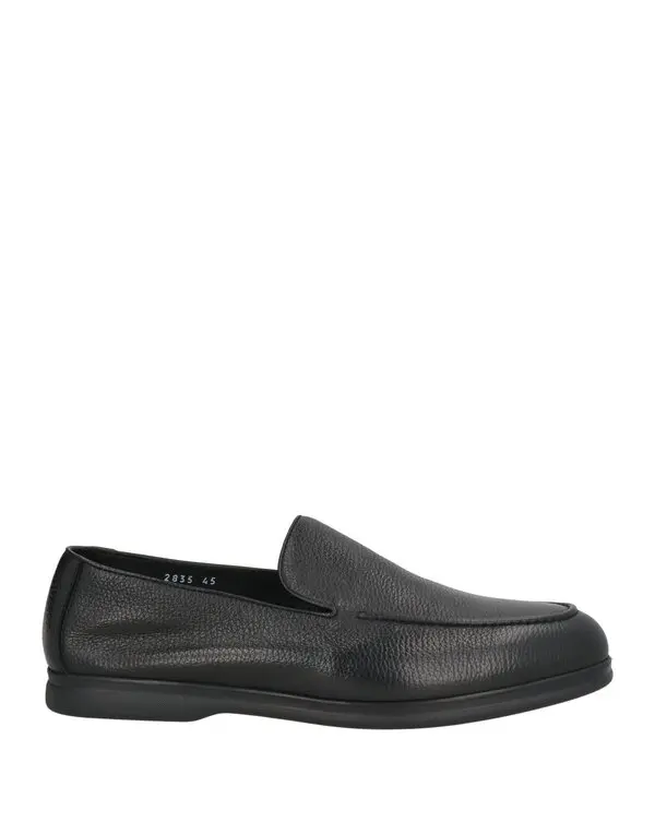 DOUCAL'S Loafers Size Leather - Black