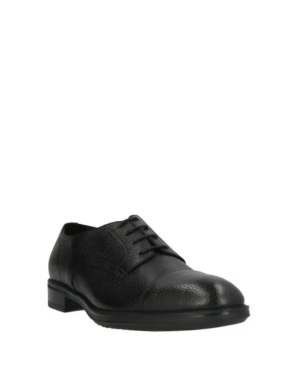 DOUCAL'S Pebbled-leather Derby Shoes