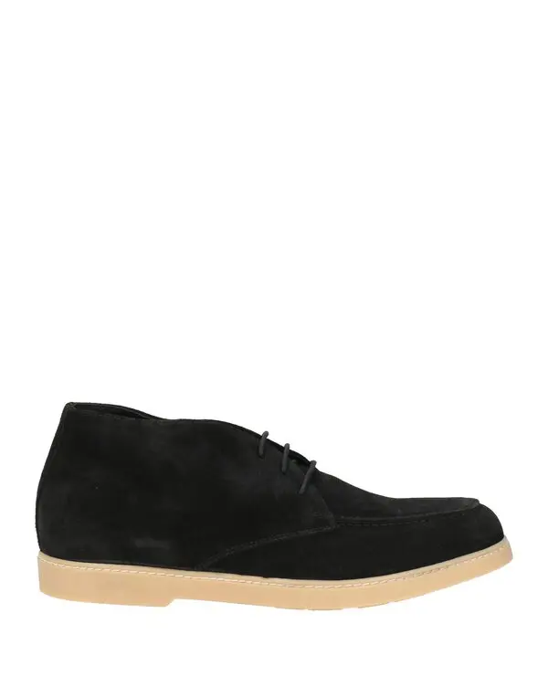 DOUCAL'S Suede Ankle Boots - Black