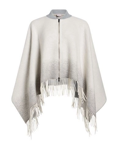 Peserico Light Virgin Wool And Polyamide Cape