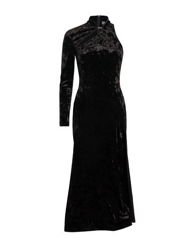 Versace Maxi Dress Size Polyester, Elastane - Black