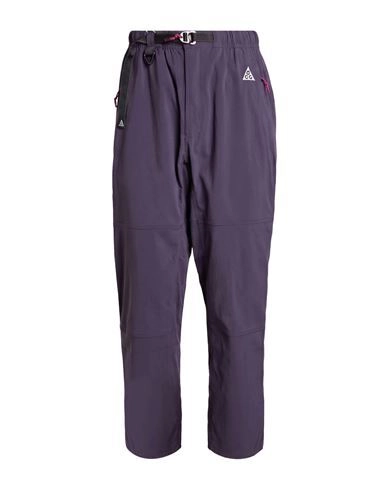 Nike Pants Dark Size Nylon, Elastane - Purple