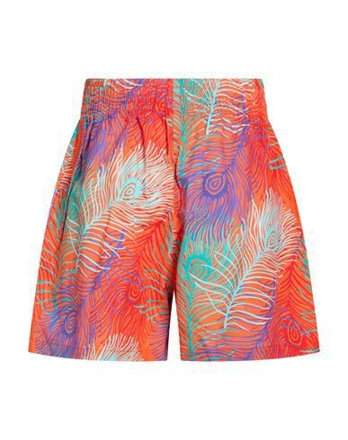 Vilebrequin Coral Linen Cotton Shorts - Red