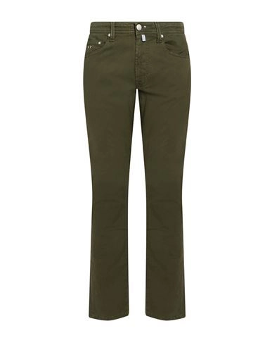 TRAMAROSSA Cotton Blend Moleskin Pants - Green