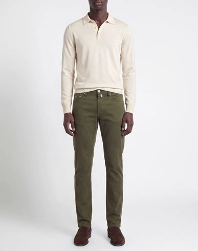 TRAMAROSSA Cotton Blend Moleskin Pants - Green