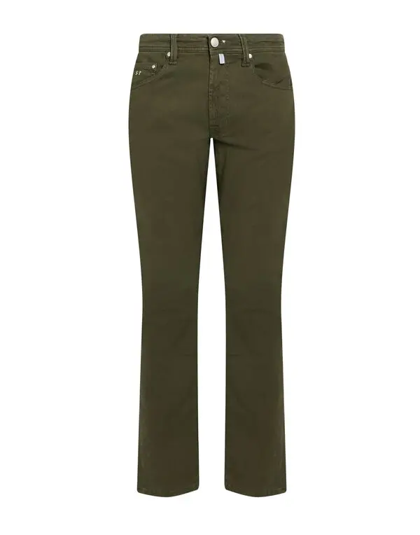 TRAMAROSSA Cotton Blend Moleskin Pants - Green