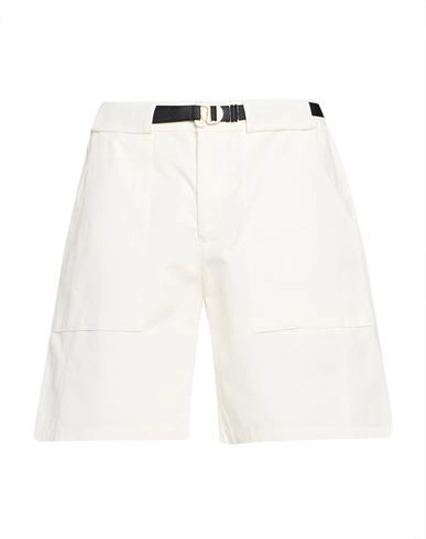 SPIEWAK Cotton Ripstop Bermuda Shorts - White