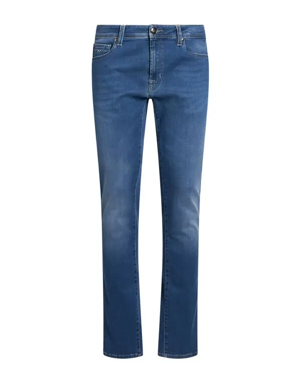 TRAMAROSSA Jeans Size Cotton, Polyester, Elastane