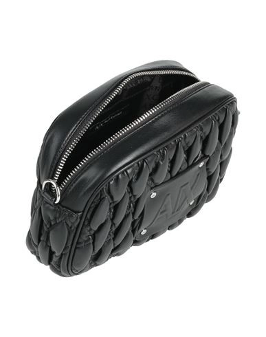 Armani Exchange Quilted Camera Bag - Black