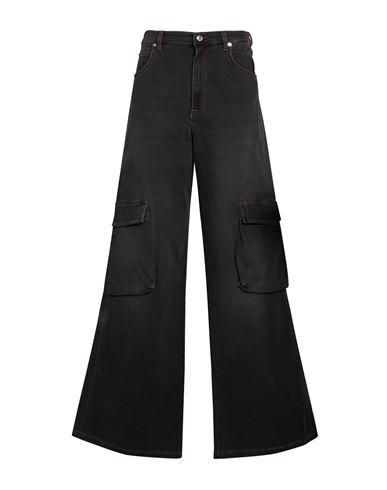 Iceberg Jeans Size Cotton, Elastane - Black