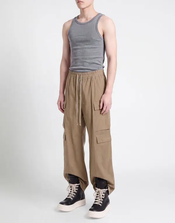 Rick Owens Cotton Cargo Pants