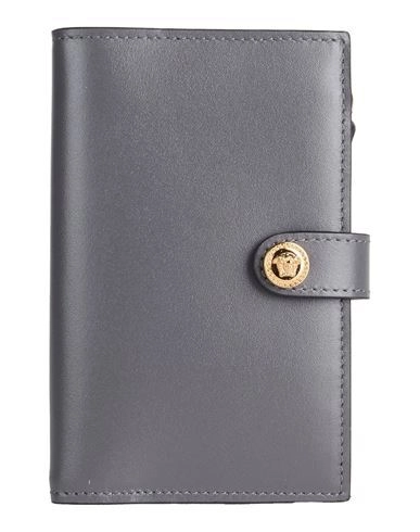 Versace Wallet Leather - Grey