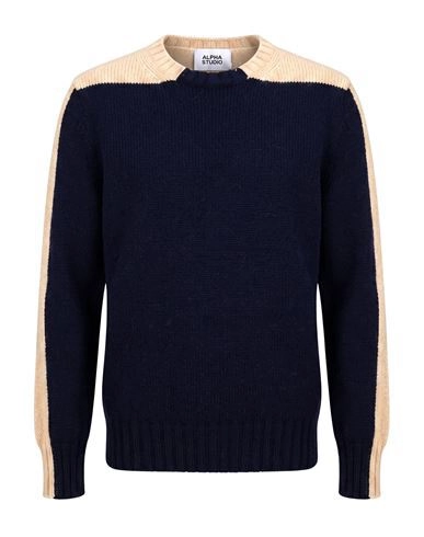 Alpha Studio Sweater Midnight Size Wool, Polyamide, Alpaca Wool