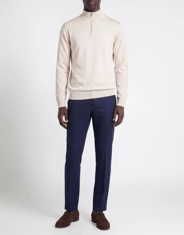 DANIELE FIESOLI Danielle Fiesoli Merino Wool Half-zip Sweater