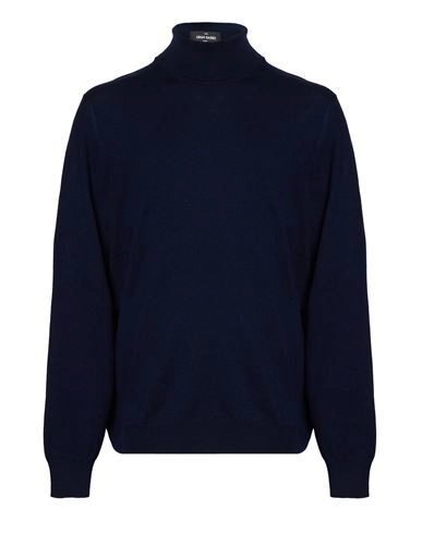 GRAN SASSO Turtleneck Cream Size Cashmere - Blue
