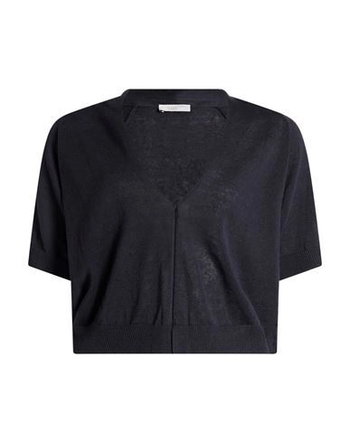 Peserico Cardigan Midnight Size Linen, Cotton - Blue