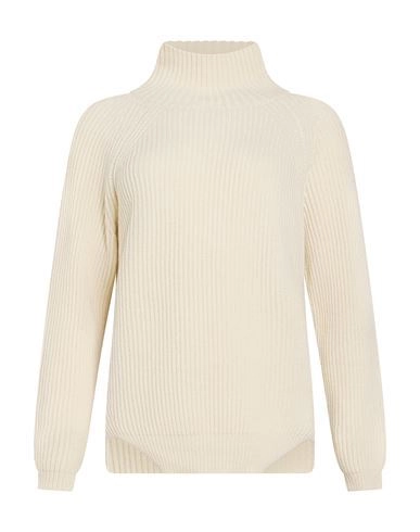 ARAGONA Cashmere Turtleneck Pullover - Ivory