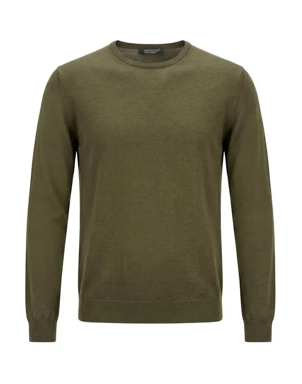 ARAGONA Cashmere Silk Sweater - Green