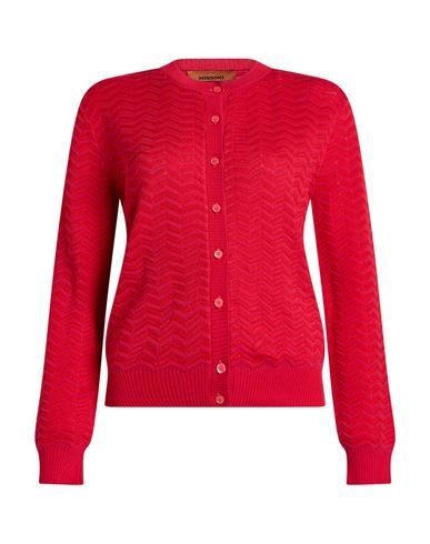 Missoni Cardigan Coral Size Cotton, Viscose - Red