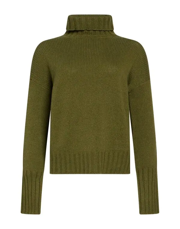 ARAGONA Cashmere Turtleneck Sweater