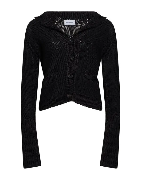 FERRAGAMO Virgin Wool And Silk Cardigan