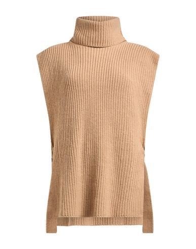 CARACTÈRE Turtleneck Size Viscose, Wool, Polyamide, Cashmere - Sand