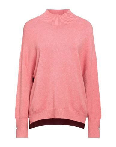 OLTRE Turtleneck Antique Rose Size Viscose, Polyester, Polyamide - Pink