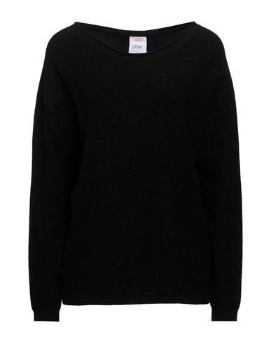 OLTRE Sweater Dark Size Viscose, Polyamide, Polyester - Black