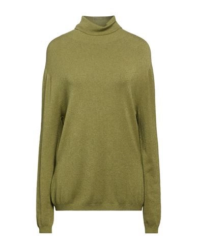 OLTRE Turtleneck Slate Size Viscose, Polyester, Polyamide - Green