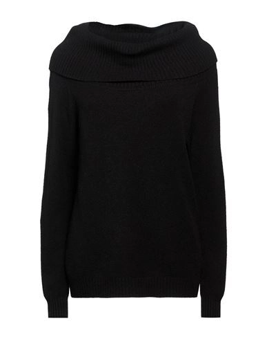 OLTRE Turtleneck Size Viscose, Polyester, Polyamide - Black