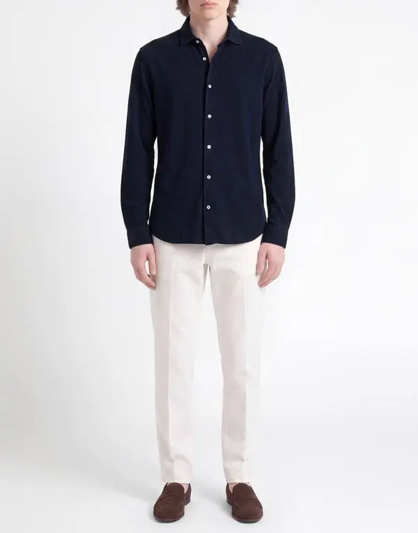 Fedeli Shirt Size Cotton - Midnight Blue
