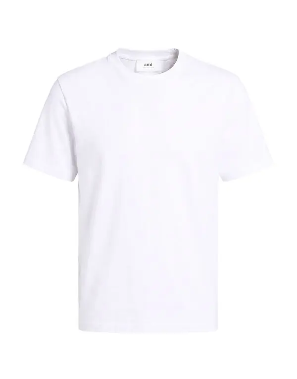 AMI Paris T-shirt Size Organic Cotton - White